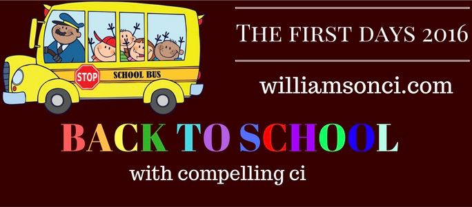 Back to school with compelling CI – Williamson CI & TPRS