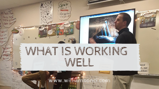 What is working well – Williamson CI & TPRS